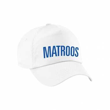 Matrozen verkleed pet wit kinderen | Matrozen-pet.nl